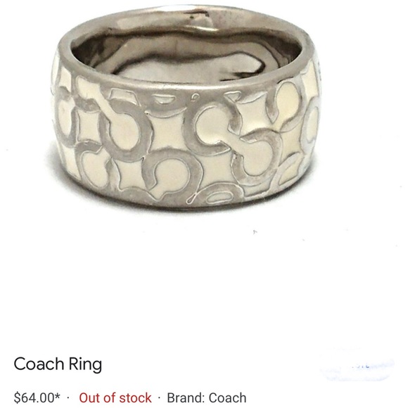 Coach | Jewelry | Vintage Coach Ring | Poshmark